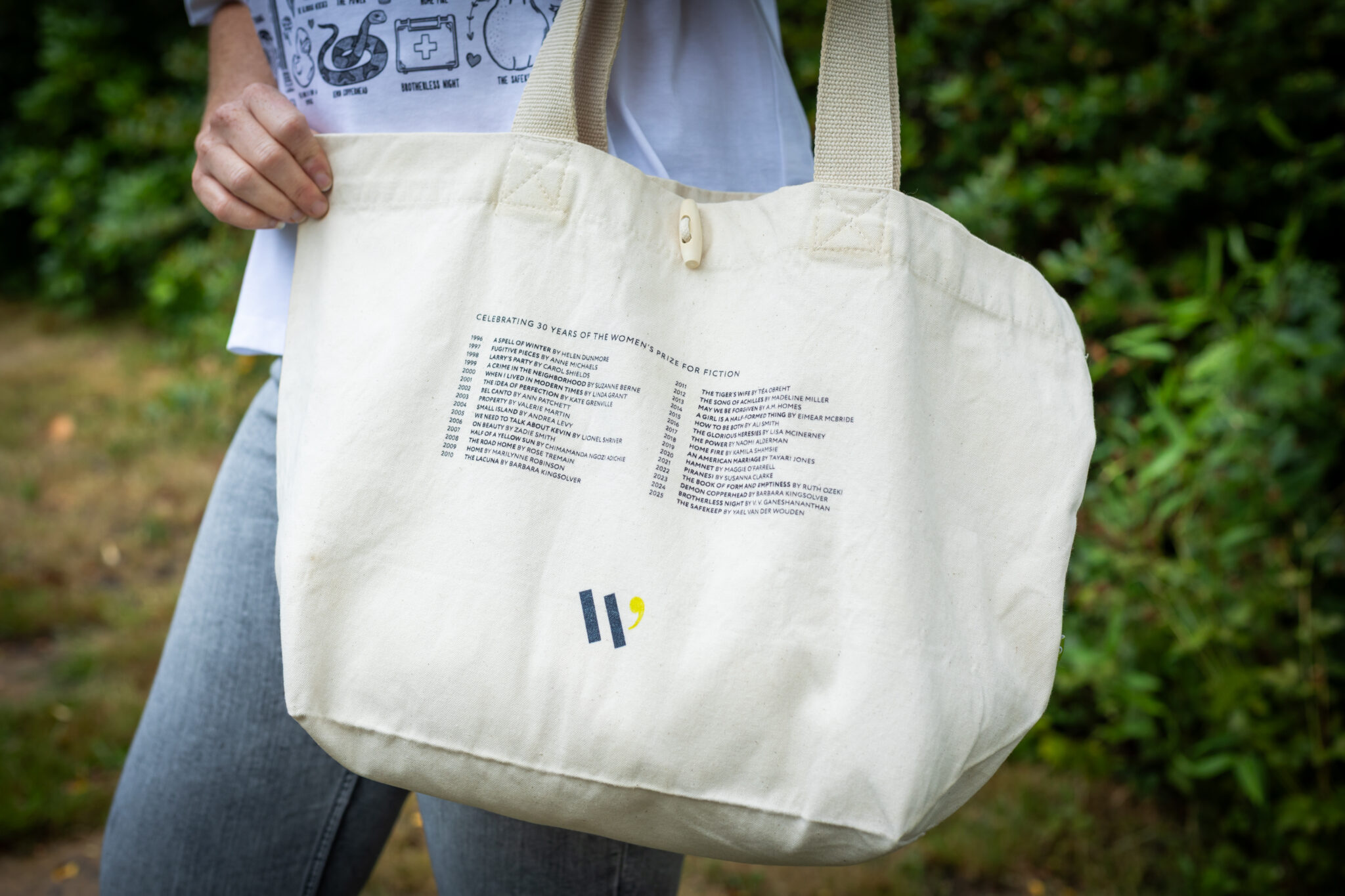 The Women’s Prize for Fiction 30th Anniversary Tote Bag - Women's Prize ...
